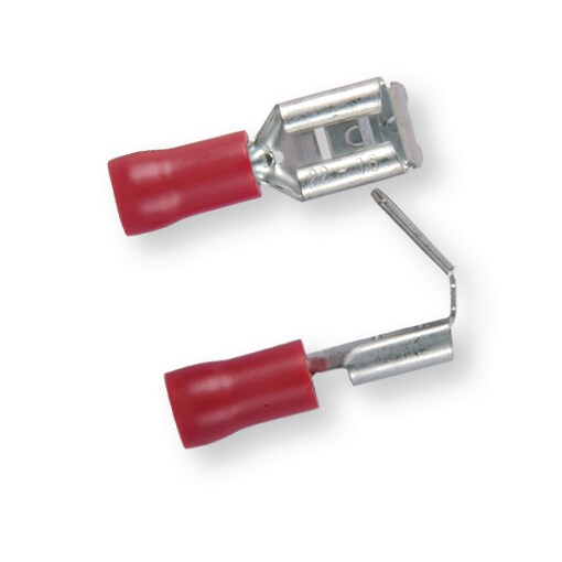 Cosse femelle plate pré-isolée rouge, vente pour professionnels | Berner®